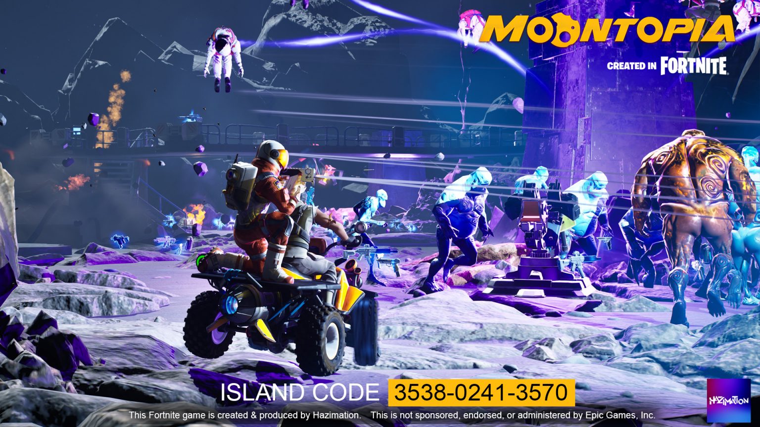 HaZimation unveils Moontopia, a new Fortnite sci-fi adventure | UK Screen Alliance